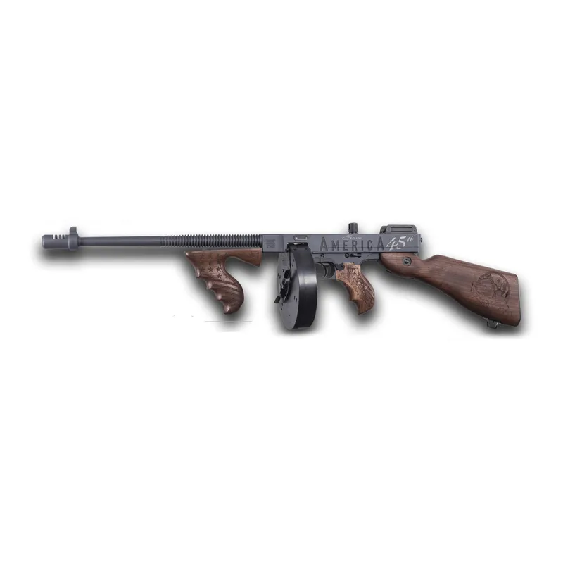 Auto Ordnance 1927 .45 ACP 16.5" Cerakote Sniper Gray with Walnut Stock ...