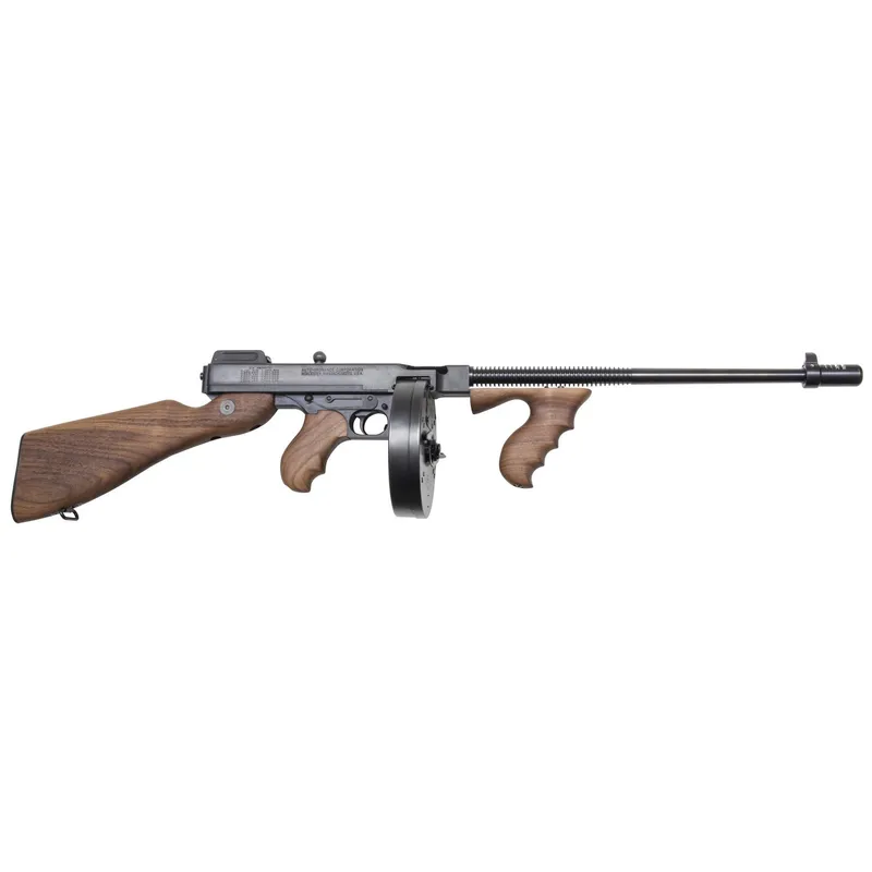 Auto Ordnance 1927A1 .45 ACP 18" Barrel Deluxe Blued Finish Walnut ...